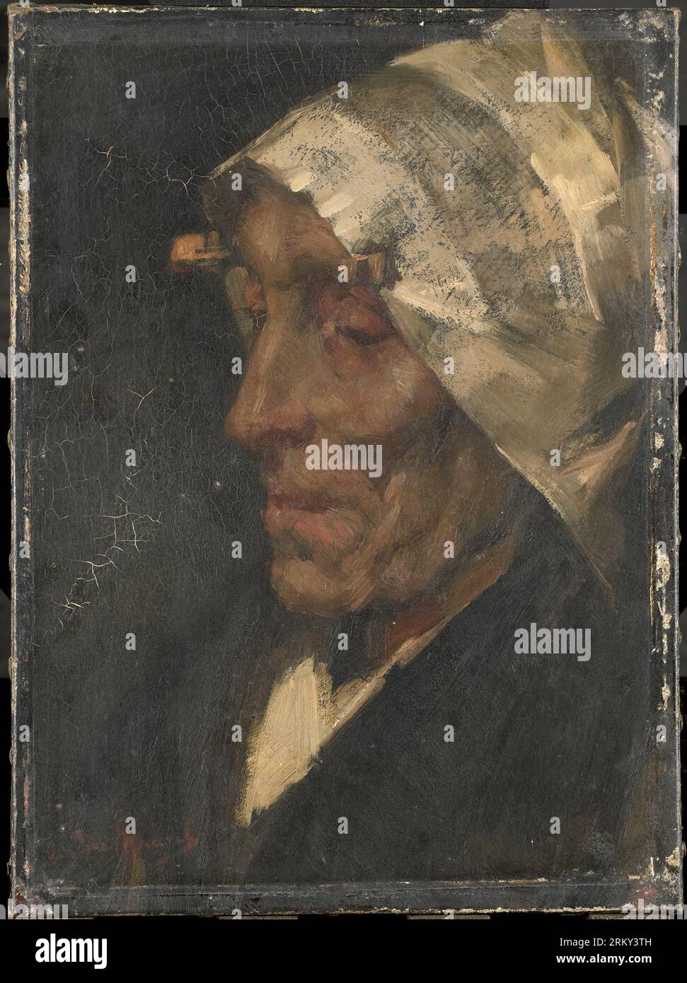 Fisher women between 1880 and 1900 by Marinus van der Maarel Stock ...