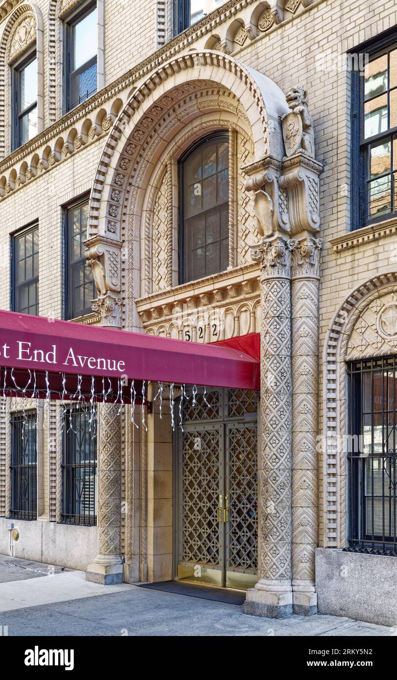 522 west end avenue hi-res stock photography and images - Alamy