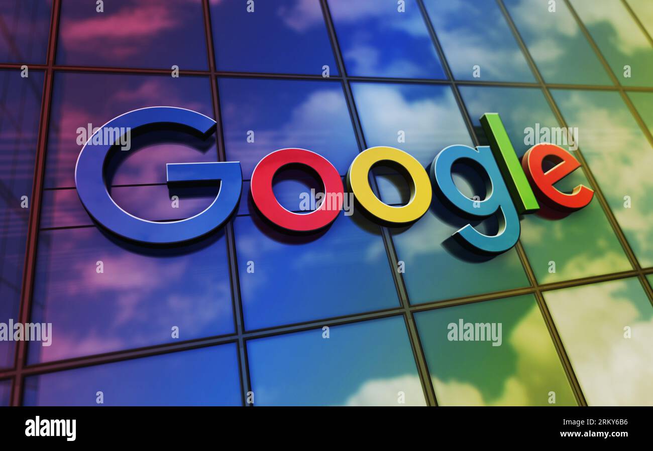 Mountain View, California, August 20, 2023: Google Alphabet ...