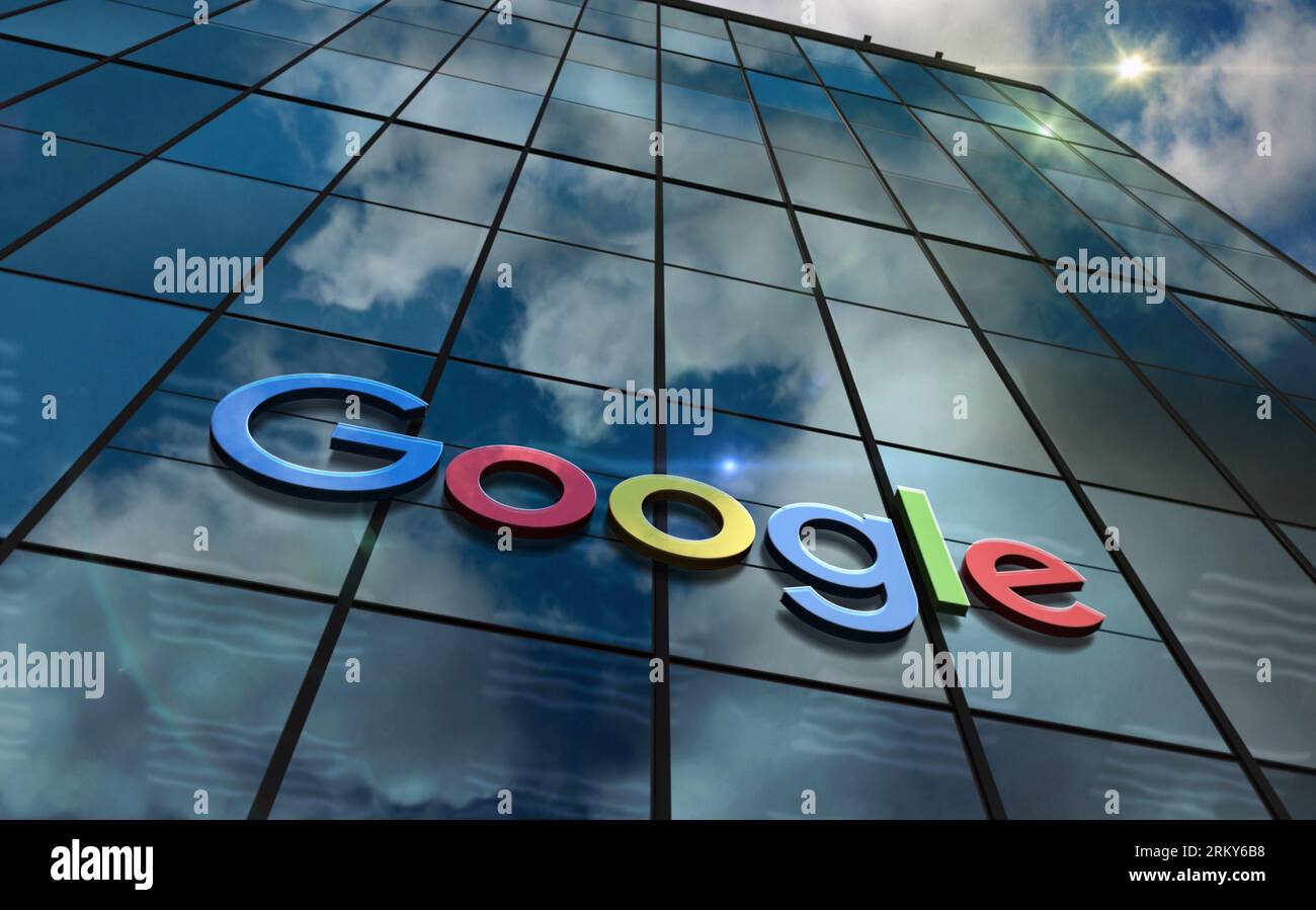 Mountain View, California, August 20, 2023: Google Alphabet ...