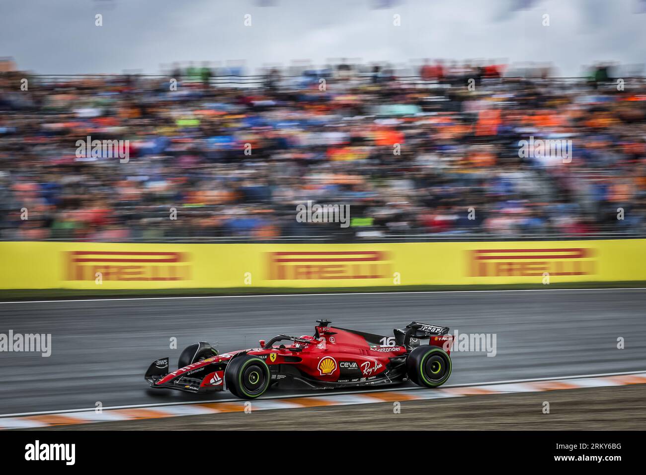 16 LECLERC Charles (mco), Scuderia Ferrari SF-23, action during the ...
