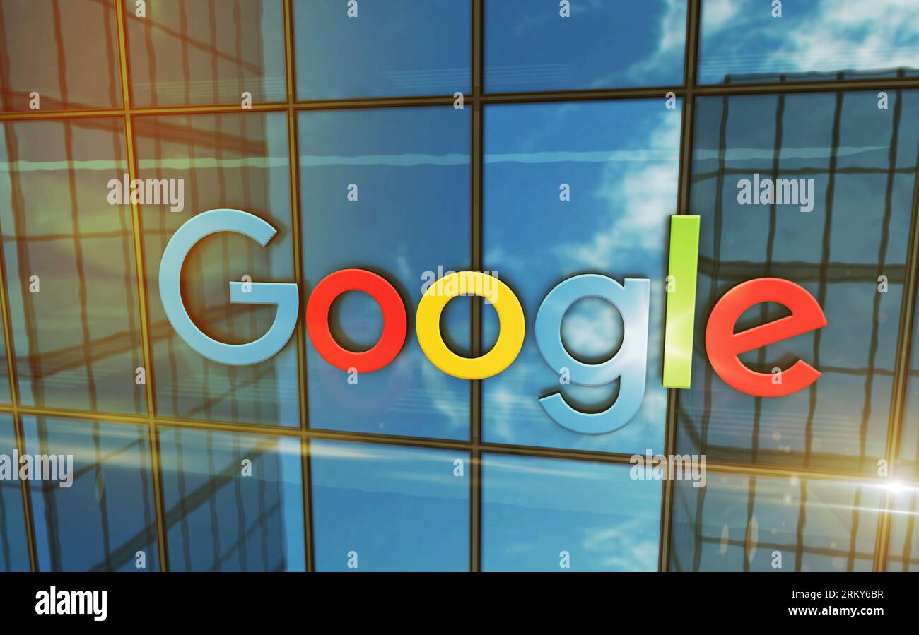 Mountain View, California, August 20, 2023: Google Alphabet ...