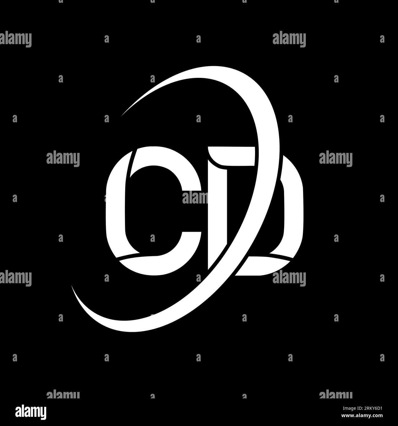 CD logo. C D design. White CD letter. CD/C D letter logo design ...