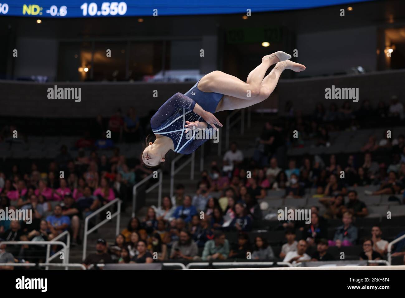 August 25, 2023: Gymnast Katelyn Chong during the senior women day 1 ...