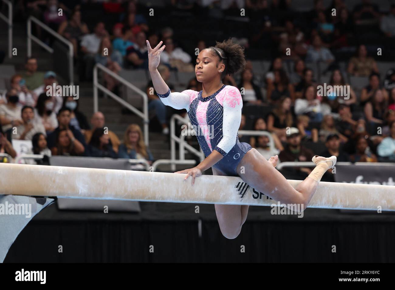 August 25, 2023: Gymnast Sloane Blakely during the senior women day 1 ...