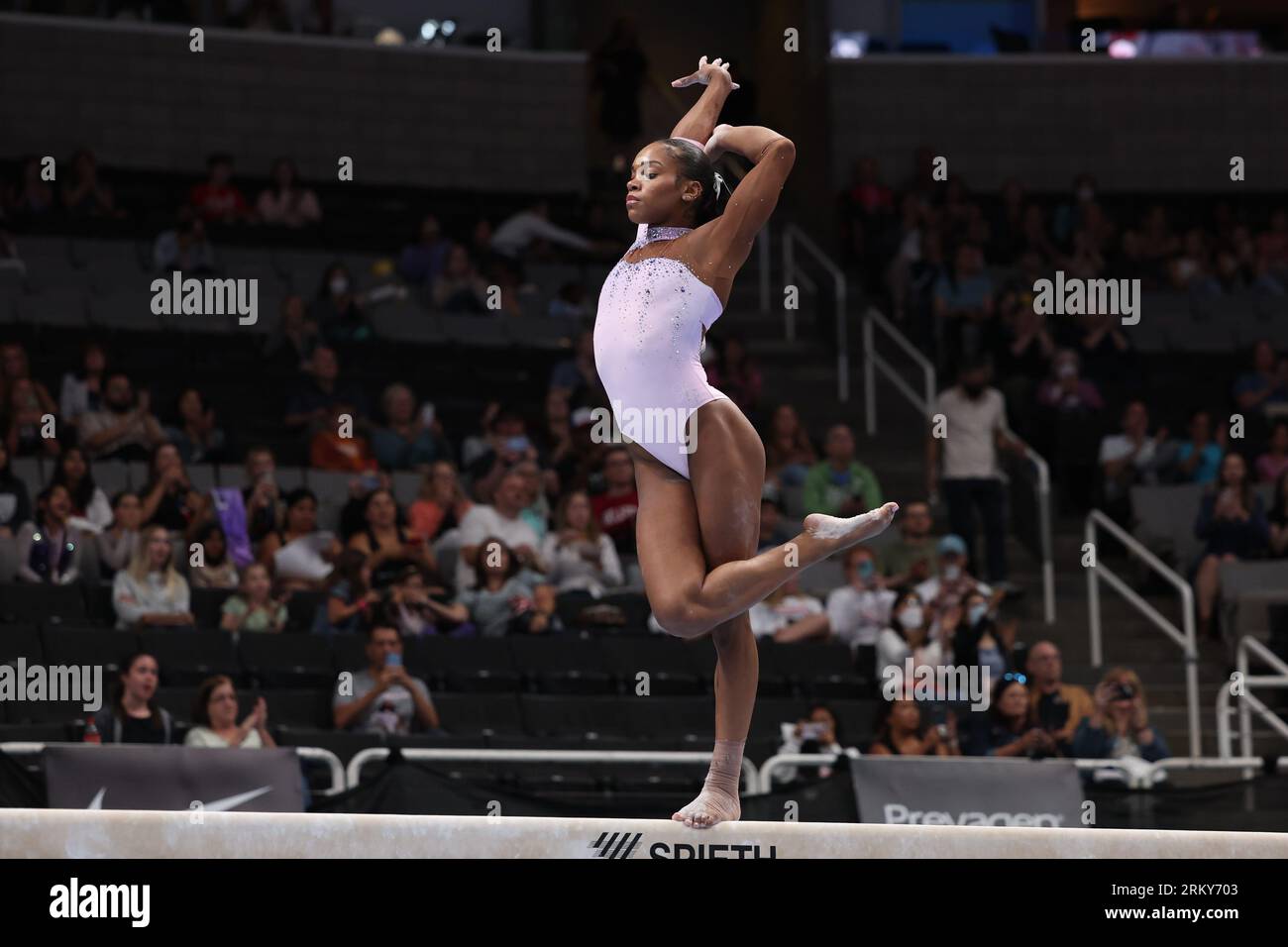 August 25, 2023: Gymnast Shilese Jones during the senior women day 1 ...