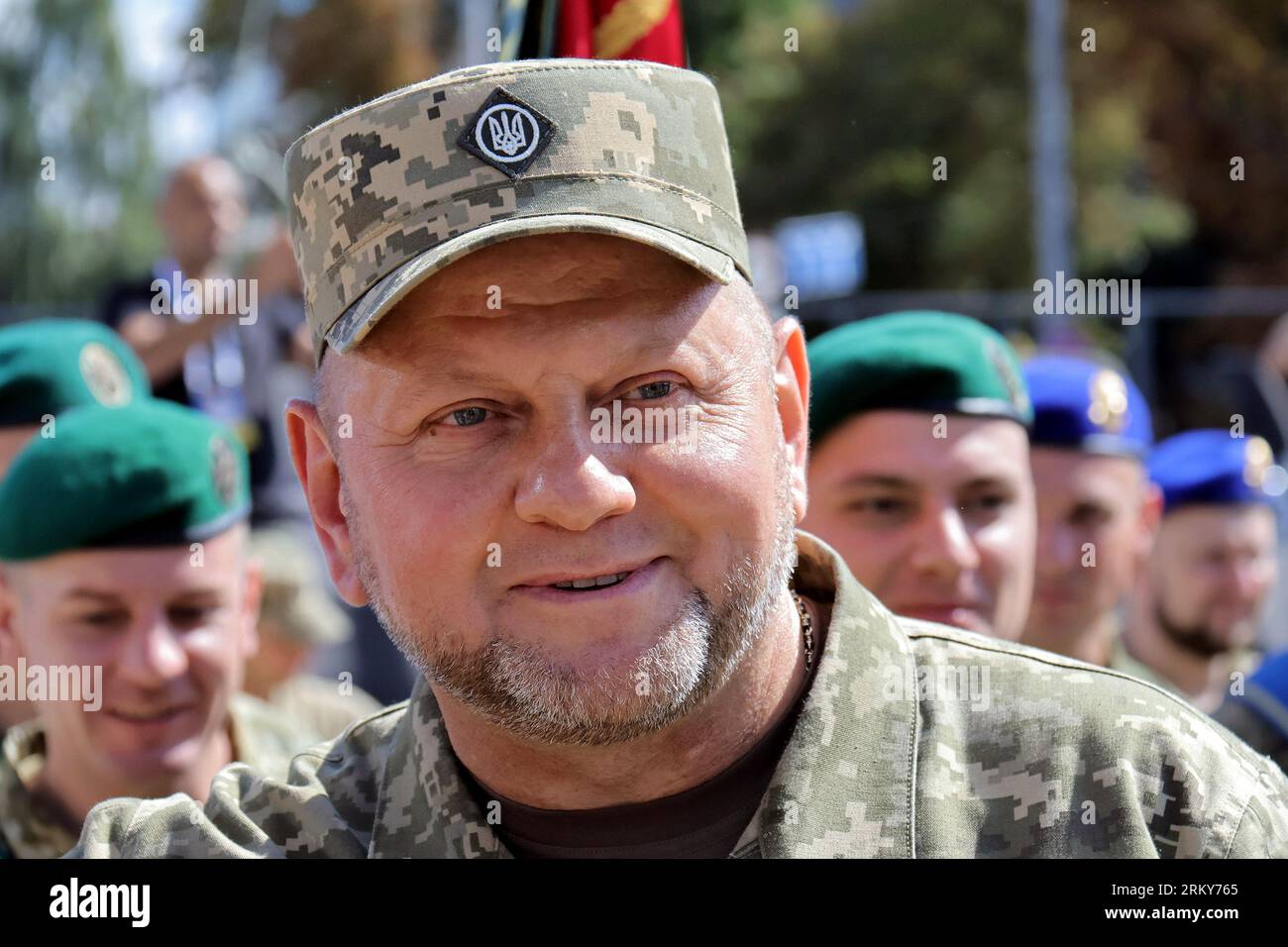 Non Exclusive: KYIV, UKRAINE - AUGUST 24, 2023 - Commander-in-Chief of ...