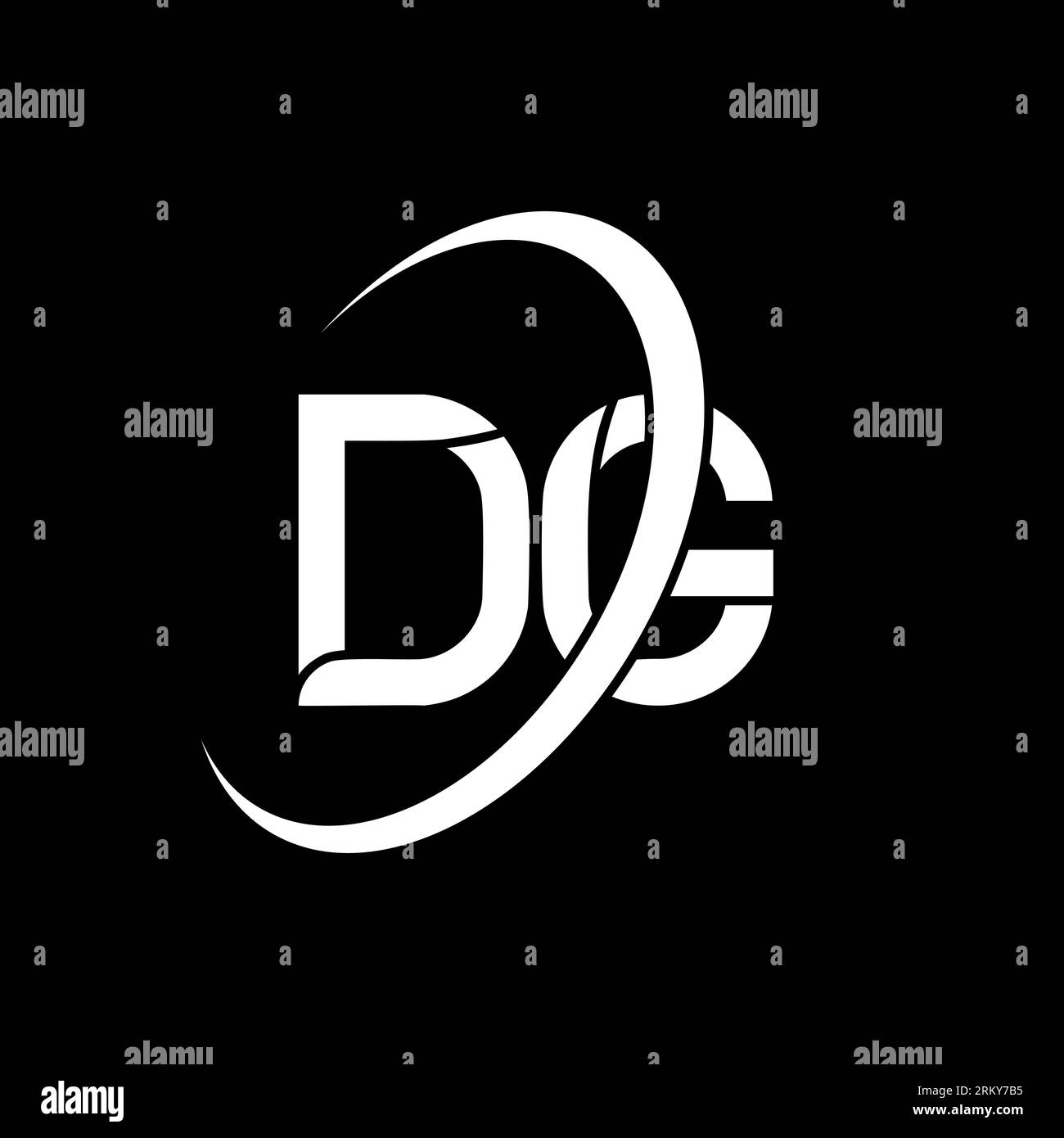 DG logo. D G design. White DG letter. DG/D G letter logo design ...