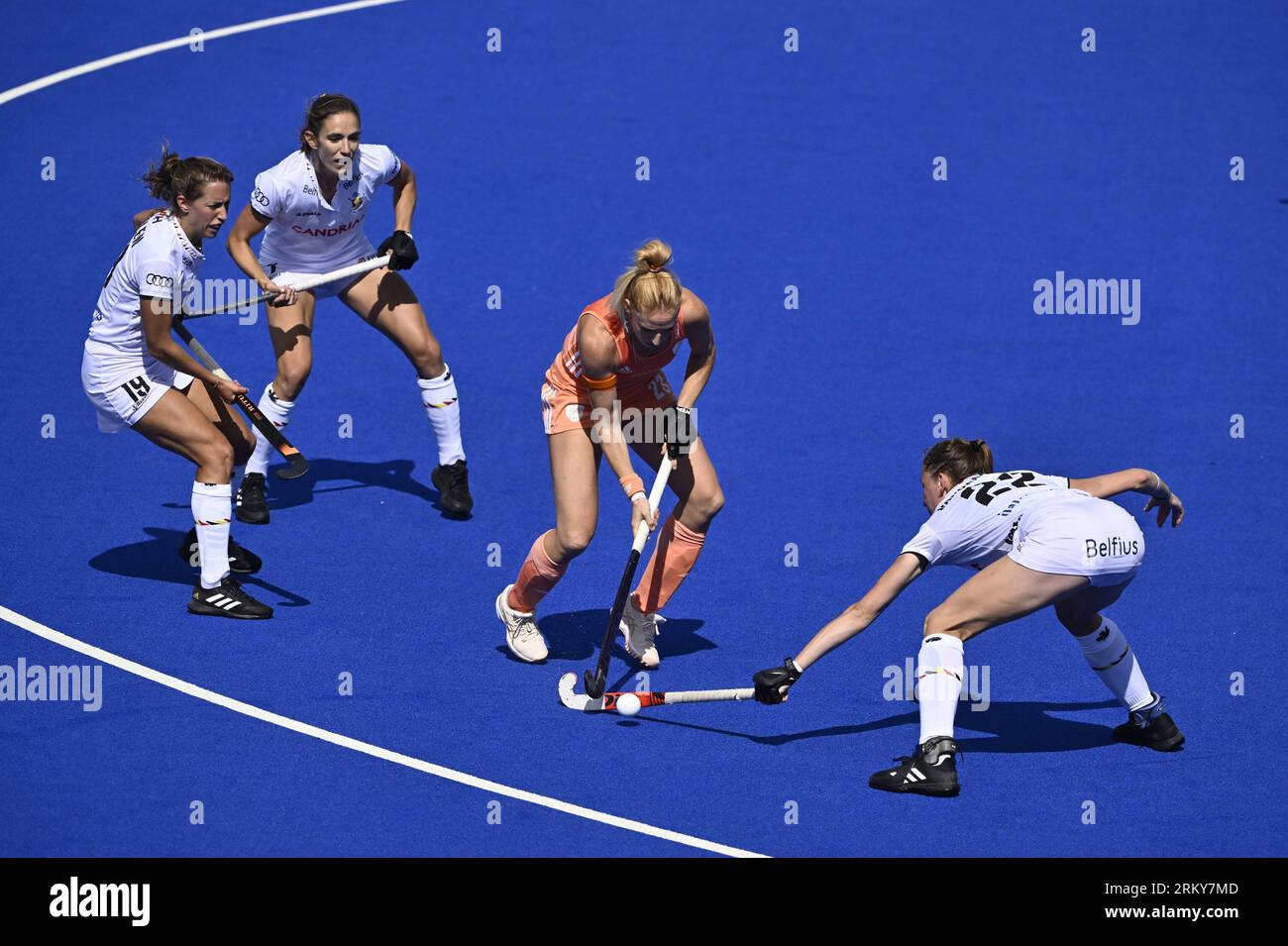 Monchengladbach, Germany. 26th Aug, 2023. Belgium's Barbara Nelen ...