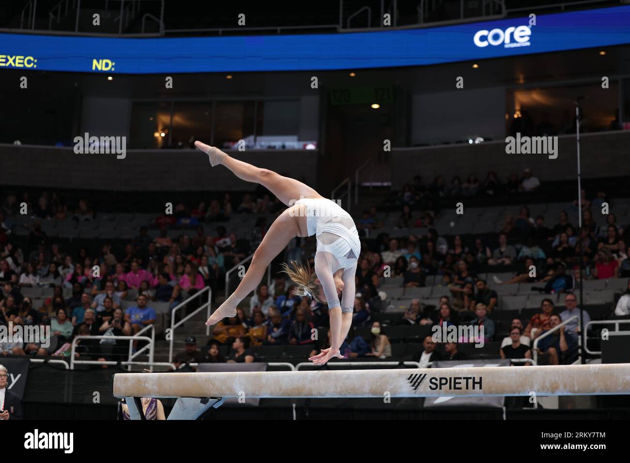 August 25, 2023: Gymnast Charlotte Booth during the senior women day 1 ...
