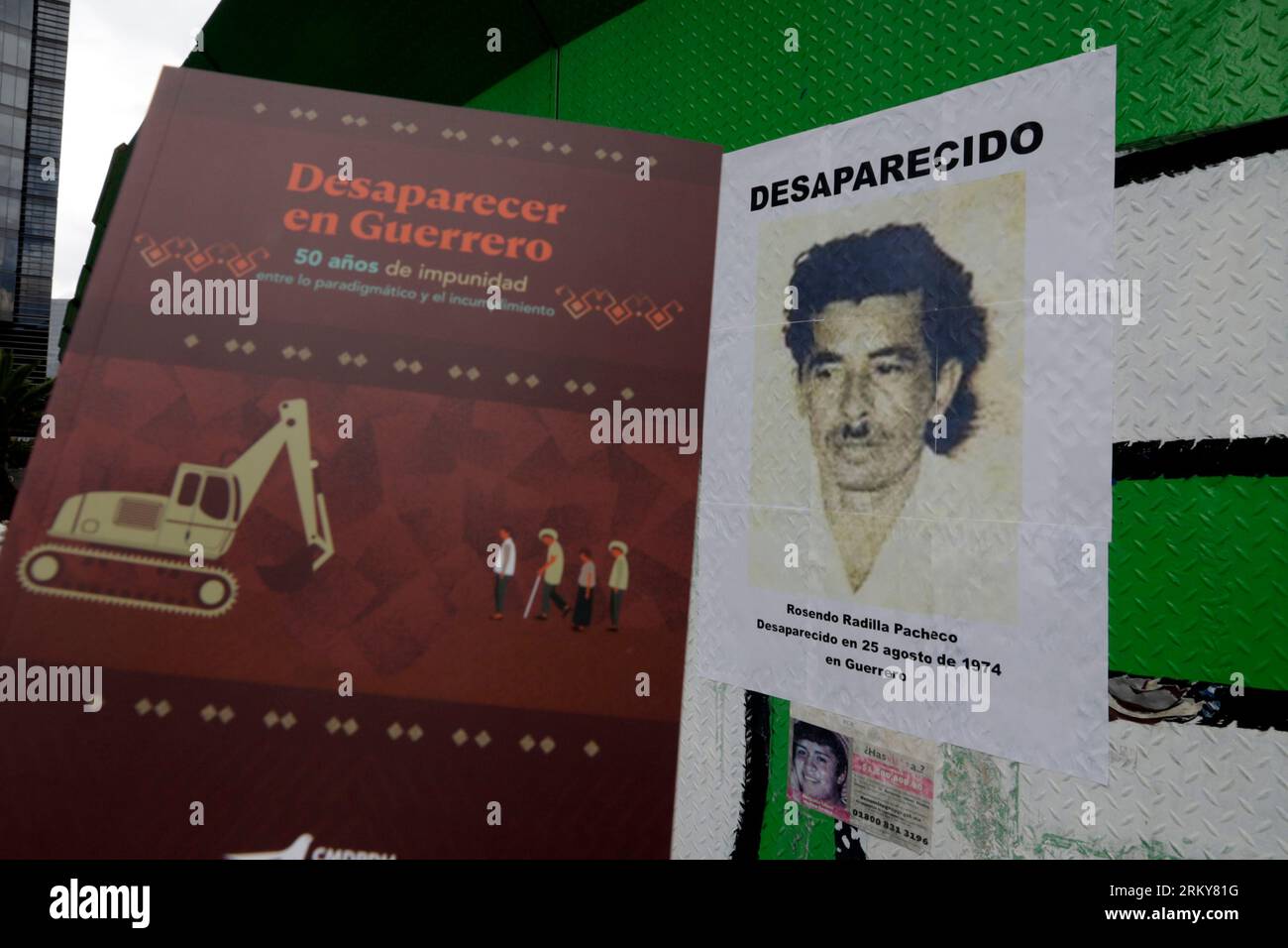 Non Exclusive: August 25, 2023, Mexico City, Mexico: Relatives of the ...