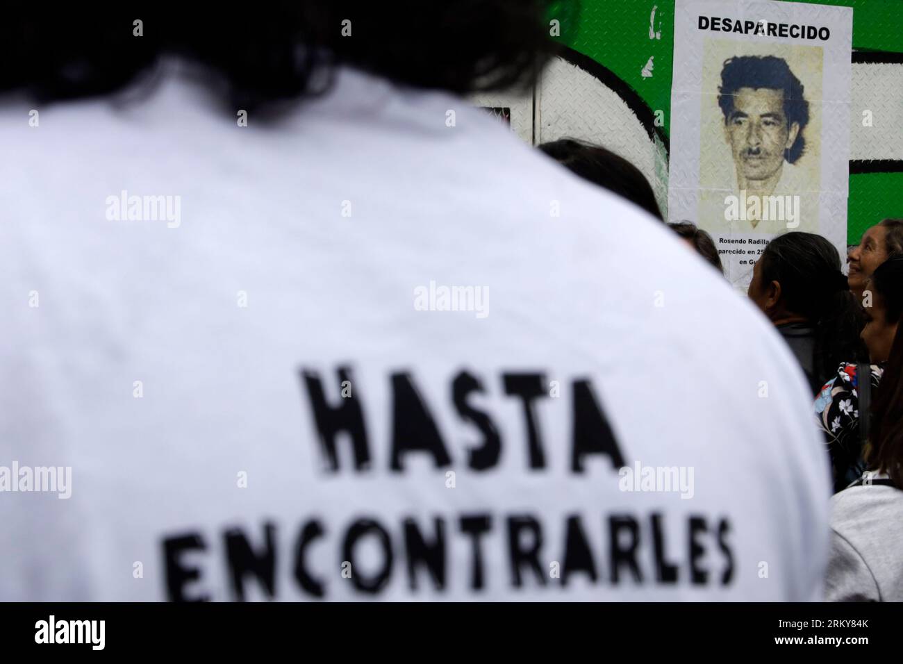 Non Exclusive: August 25, 2023, Mexico City, Mexico: Relatives of the ...
