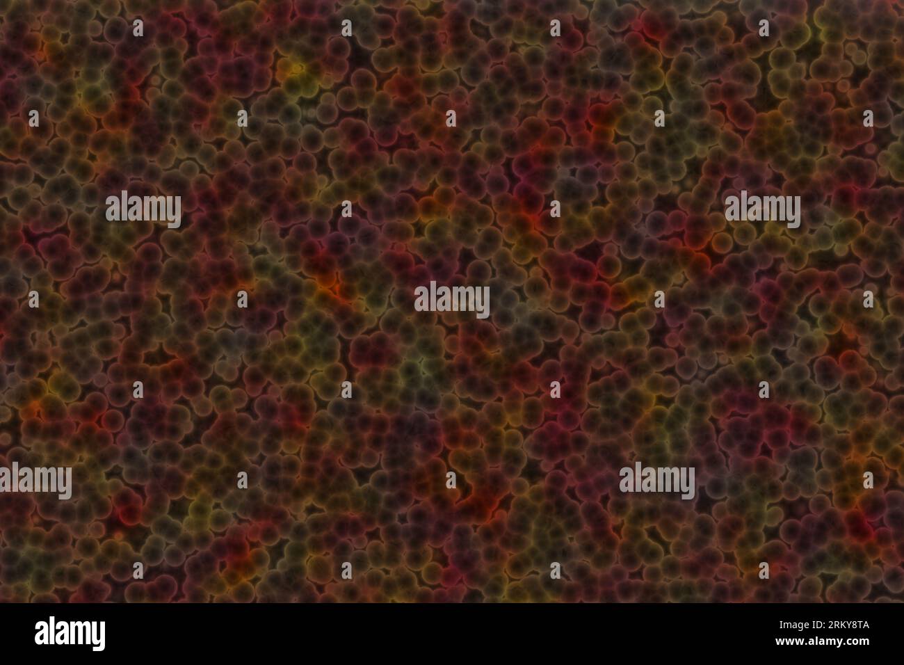 design beautiful a lot bio cells digitally made background illustration ...