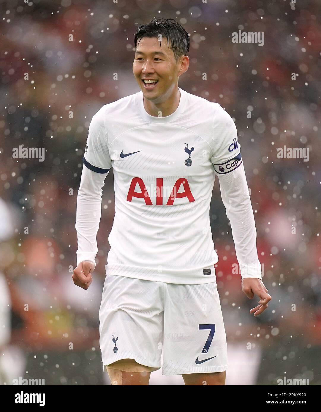 Tottenham Hotspur's Son Heung-min during the Premier League match at ...