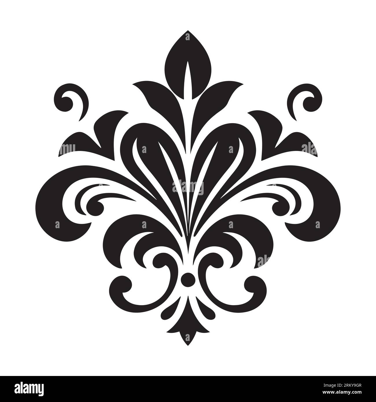 Victorian decorative border engraving hi-res stock photography and ...