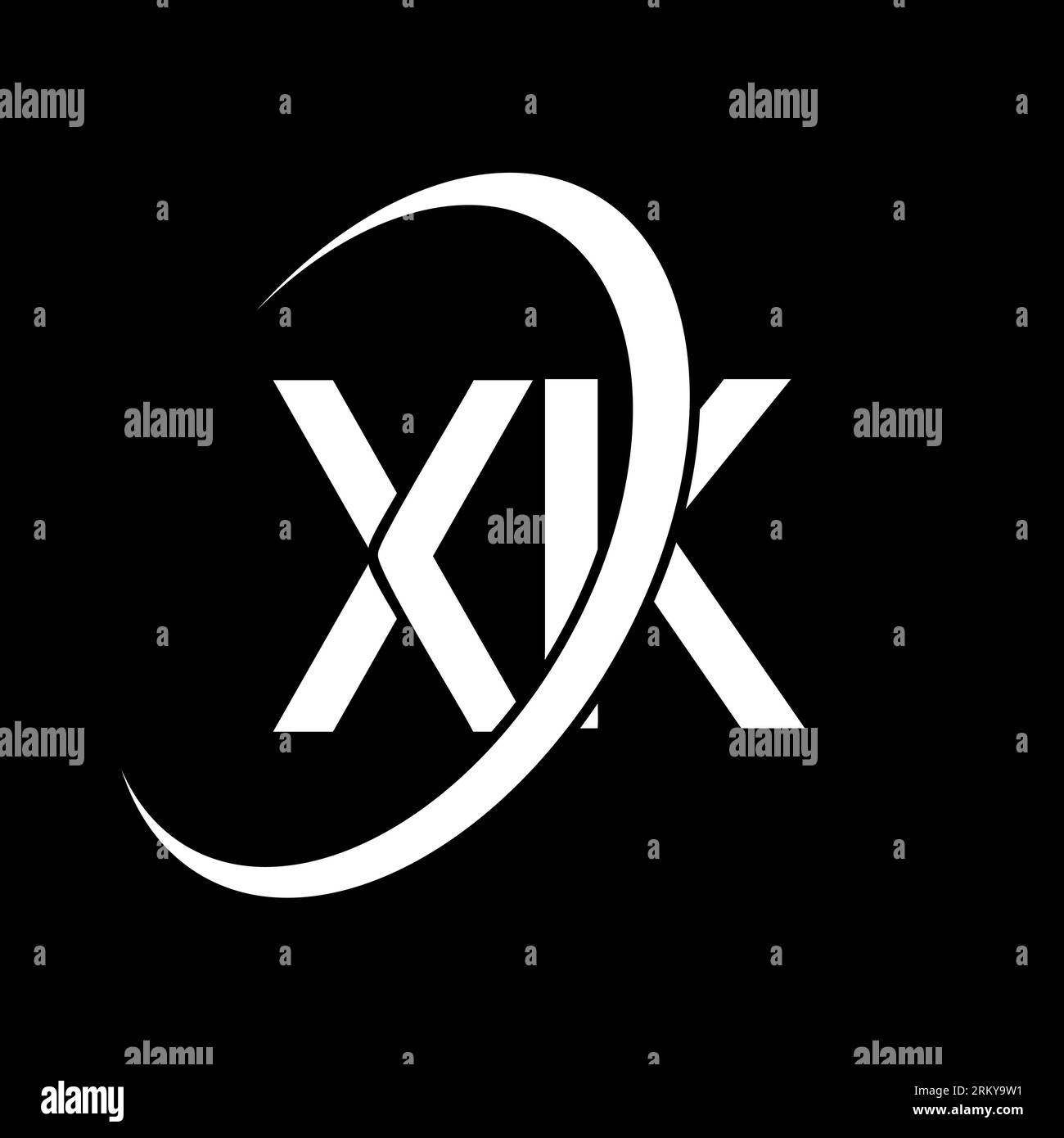XK logo. X K design. White XK letter. XK/X K letter logo design ...