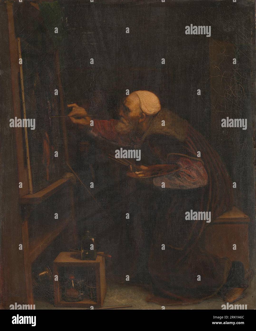 Zijn laatste werk schilderend hi-res stock photography and images - Alamy