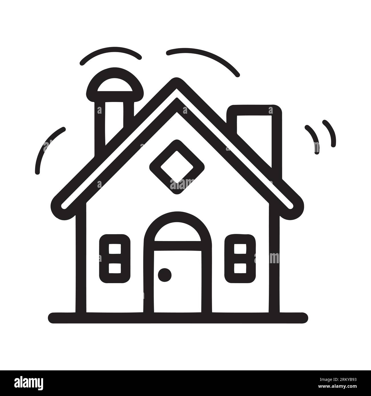 Home vector image to be used in web applications, mobile applications ...