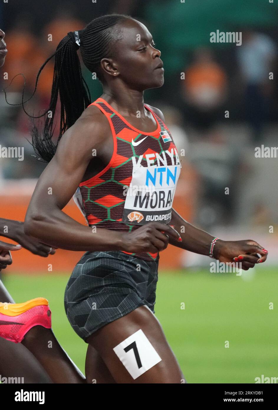 Mary MORAA of KEN Heat 3 Semi - Final 800 METRES WOMEN during the World ...