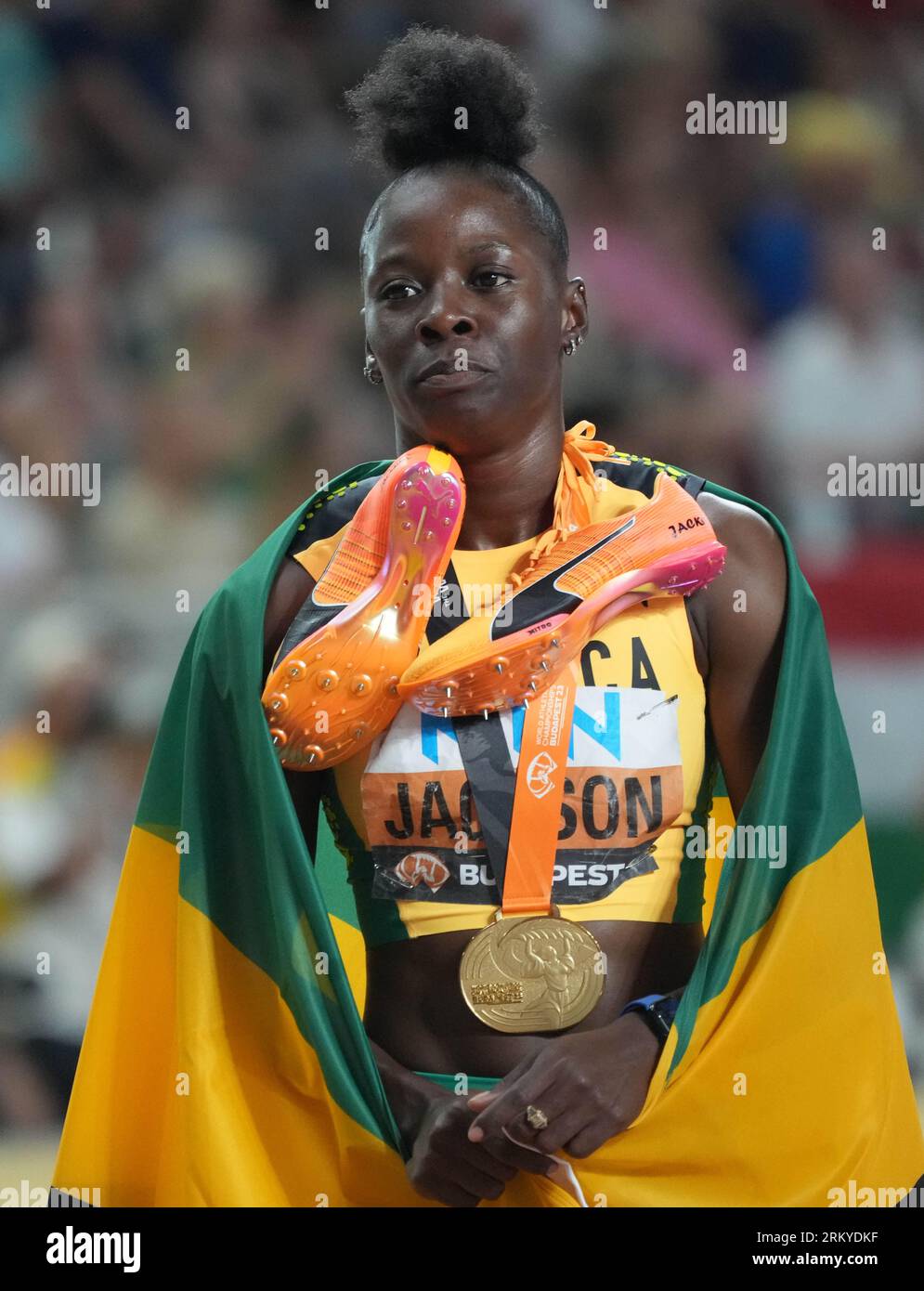 Shericka JACKSON of JAM Final 200 METRES WOMEN during the World ...