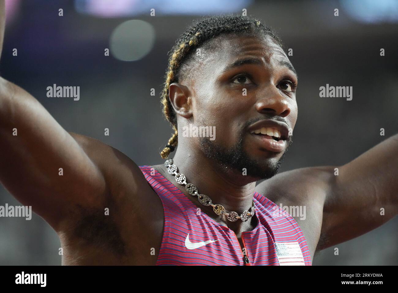 Noah LYLES of USA Final 200 METRES MEN during the World Athletics ...