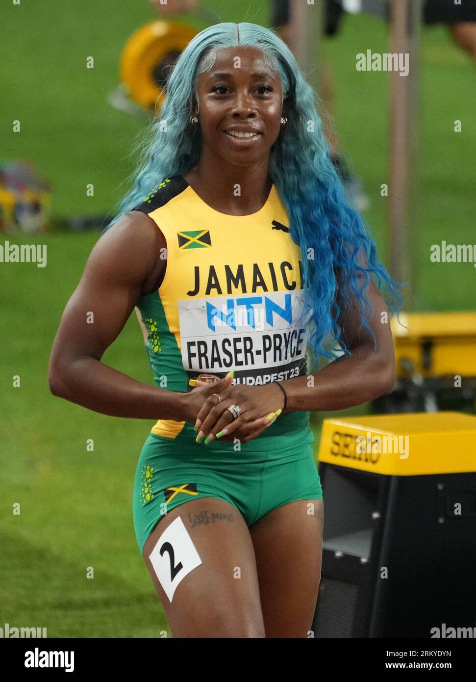 Shelly ann fraser pryce budapest 2023 hi-res stock photography and ...