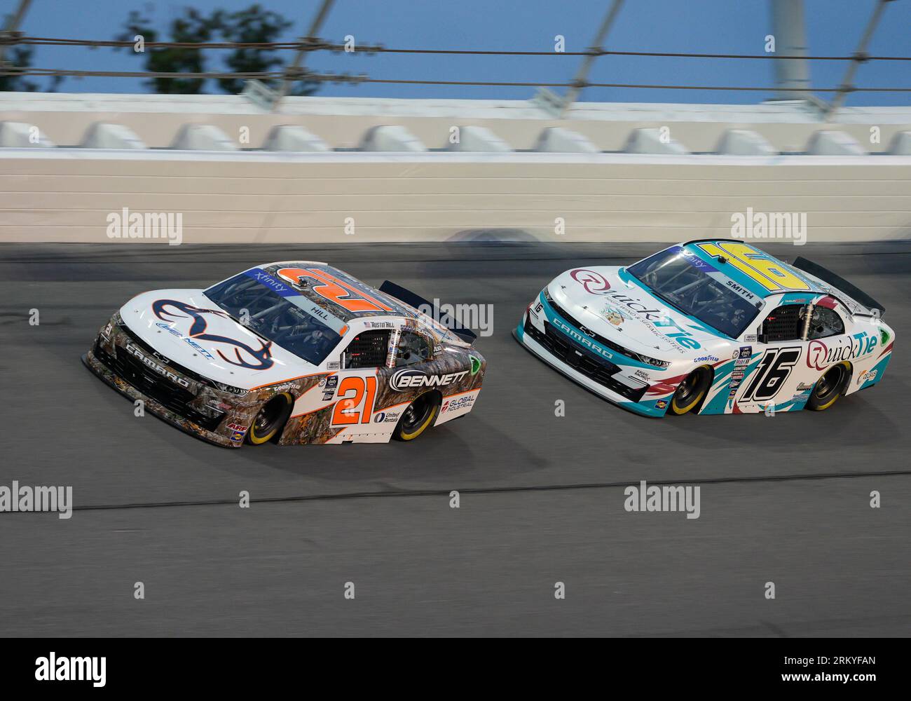 DAYTONA, FL - AUGUST 25: Austin Hill (#21 Richard Childress Racing ...