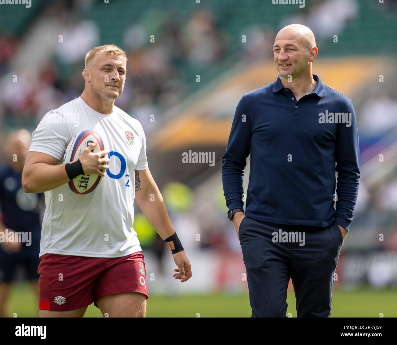 Steve borthwick england fiji hi-res stock photography and images - Alamy