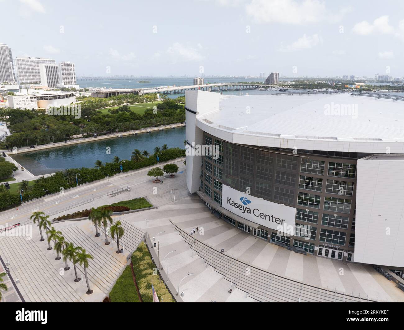 Kaseya center american airlines arena hi-res stock photography and ...