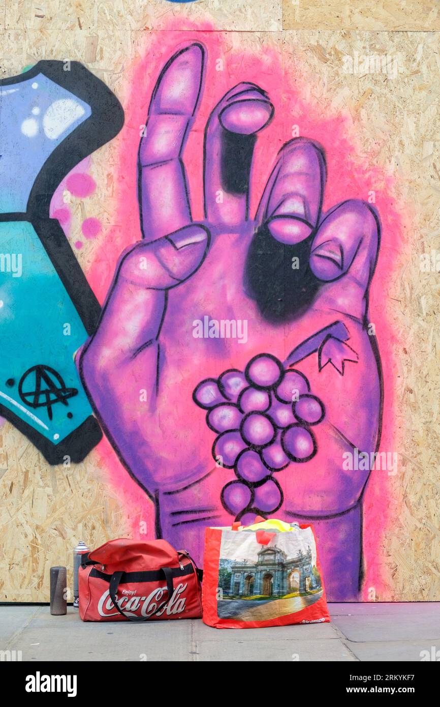 Graffiti aritists Notting Hill Carnival 2023, London, UK. Artists come ...