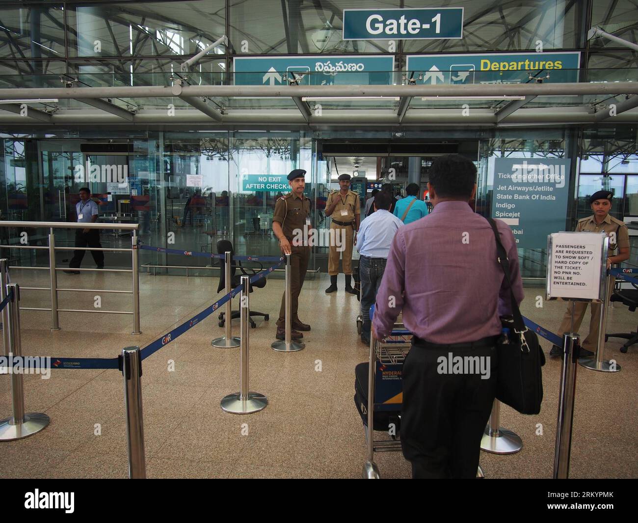 Indian Airport Security Check