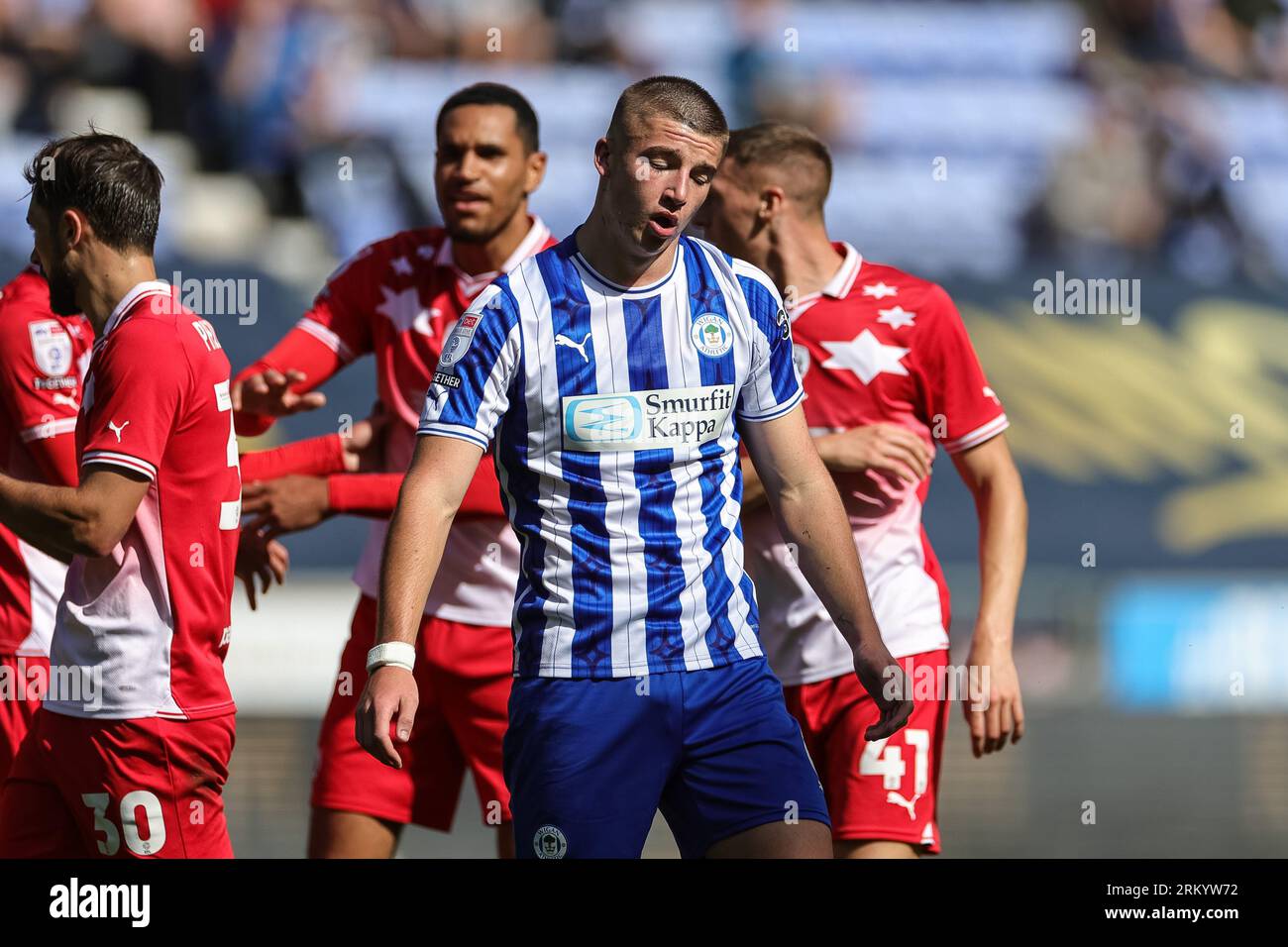 Charlie hughes wigan athletic hi-res stock photography and images - Alamy