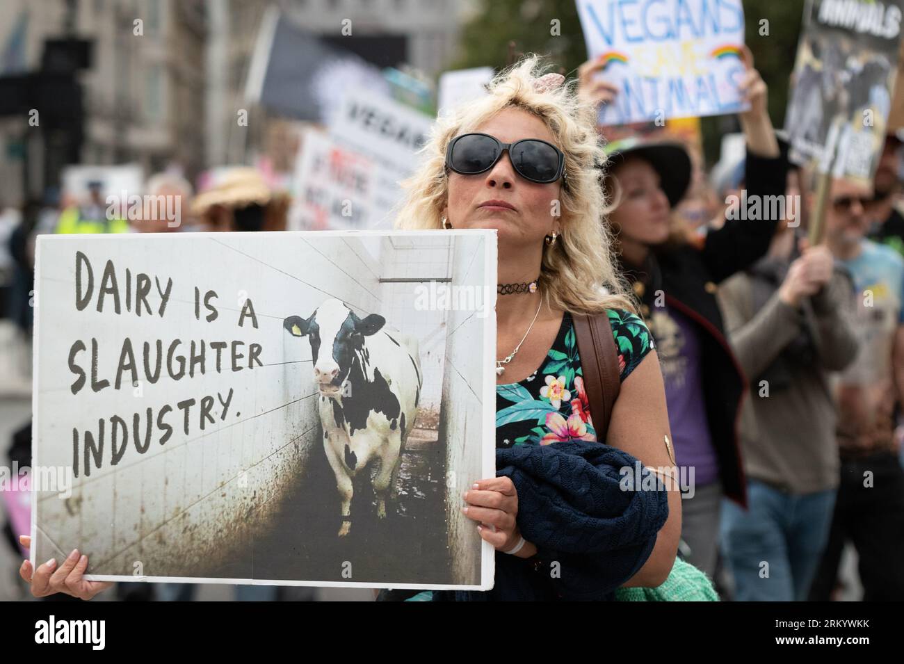 London, UK. 26 August, 2023. Grassroots activists annual march, from ...