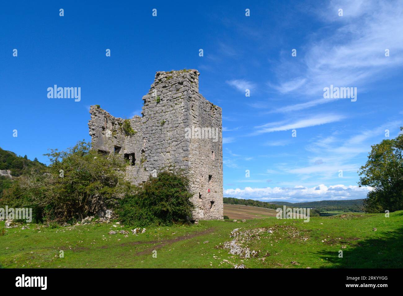 Arnside Tower, Arnside, Cumbria Stock Photo - Alamy