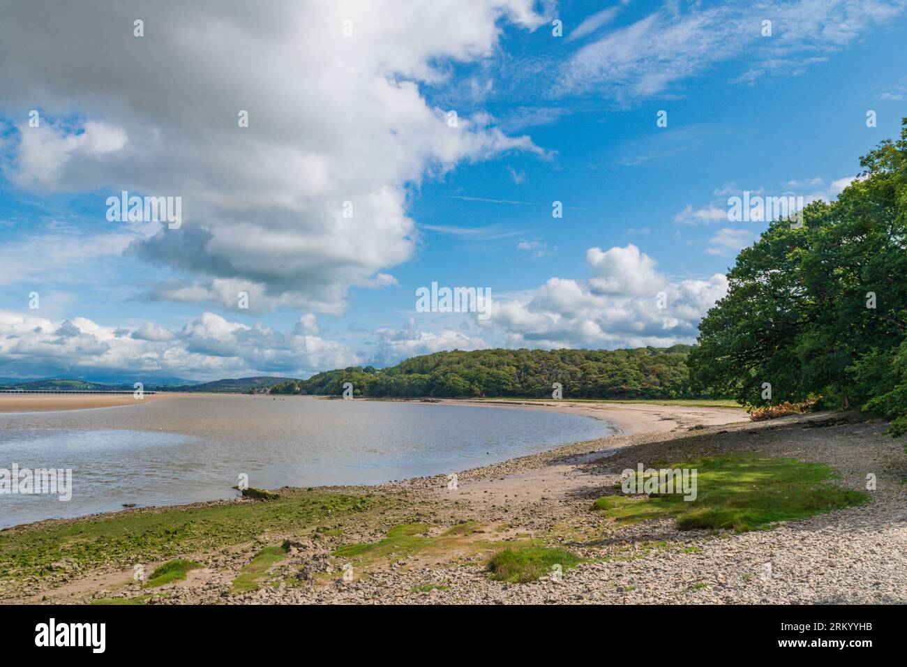 New Barns Bay on the River Kent Estuary, Arnside Stock Photo - Alamy