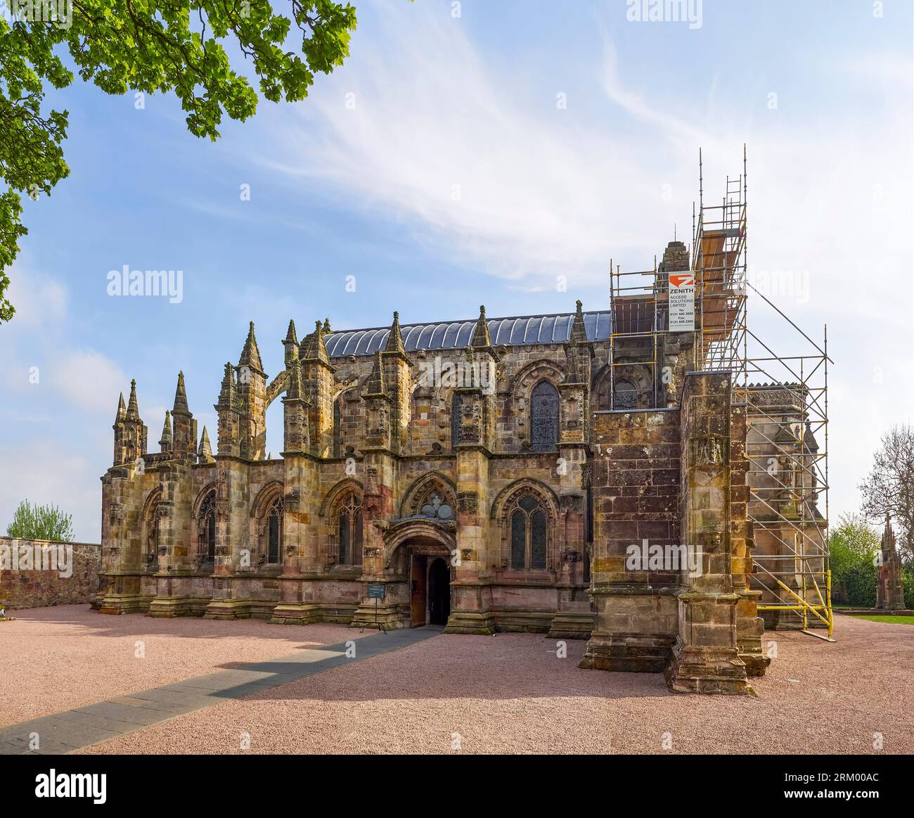 The Rosslyn Chapel 15th-century chapel located in the village of Roslin ...
