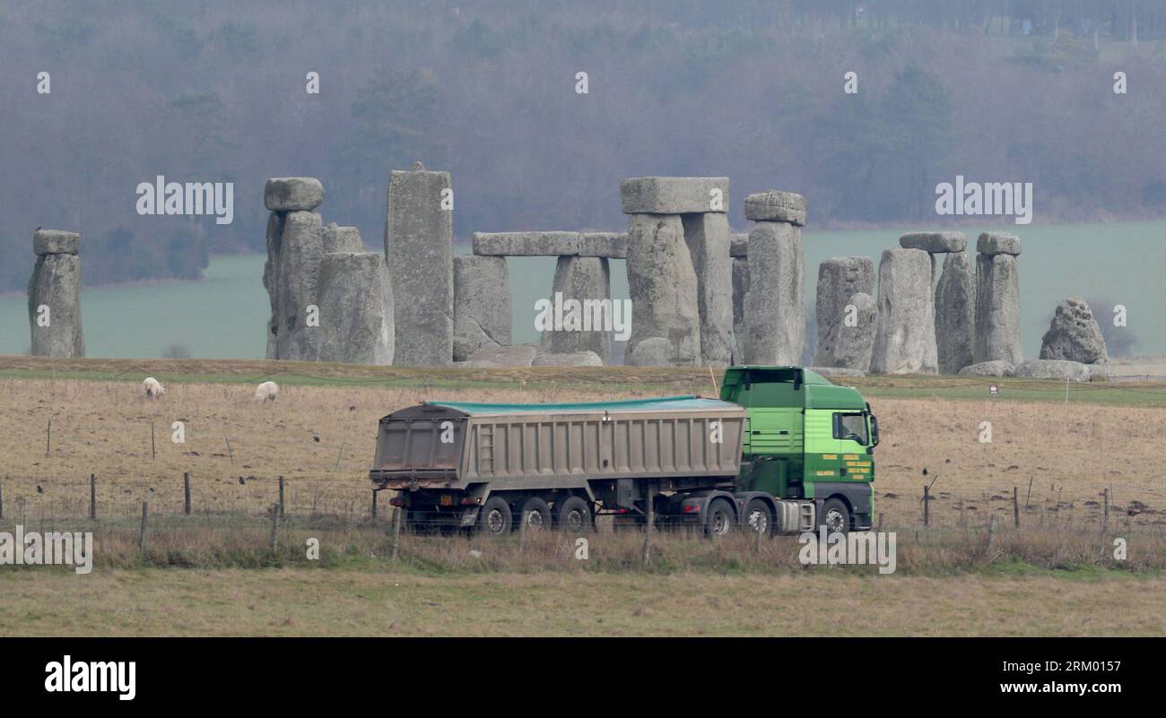 Tunnel scheme a303 tunnel hi-res stock photography and images - Alamy