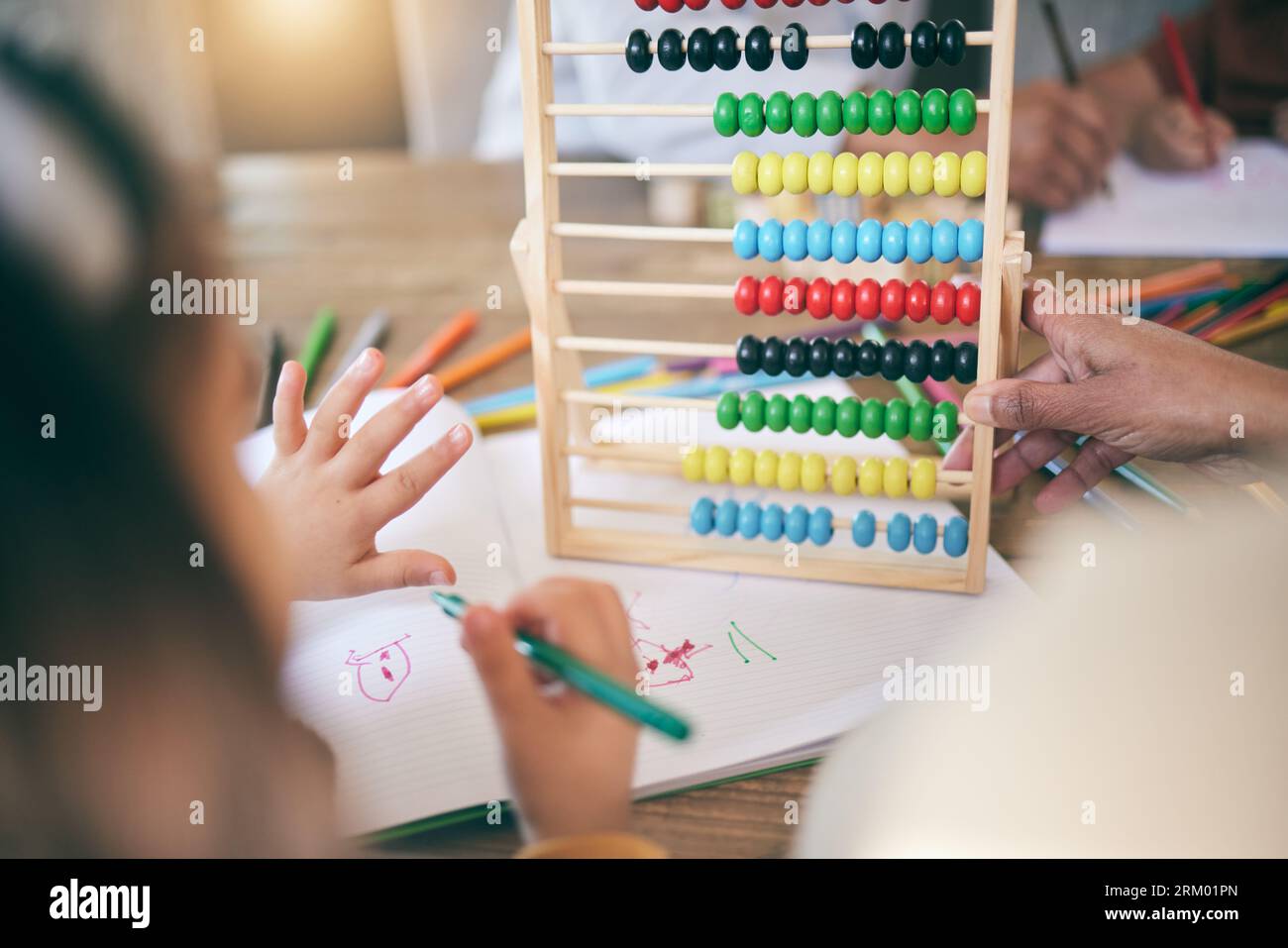 School children counting with fingers hi-res stock photography and ...