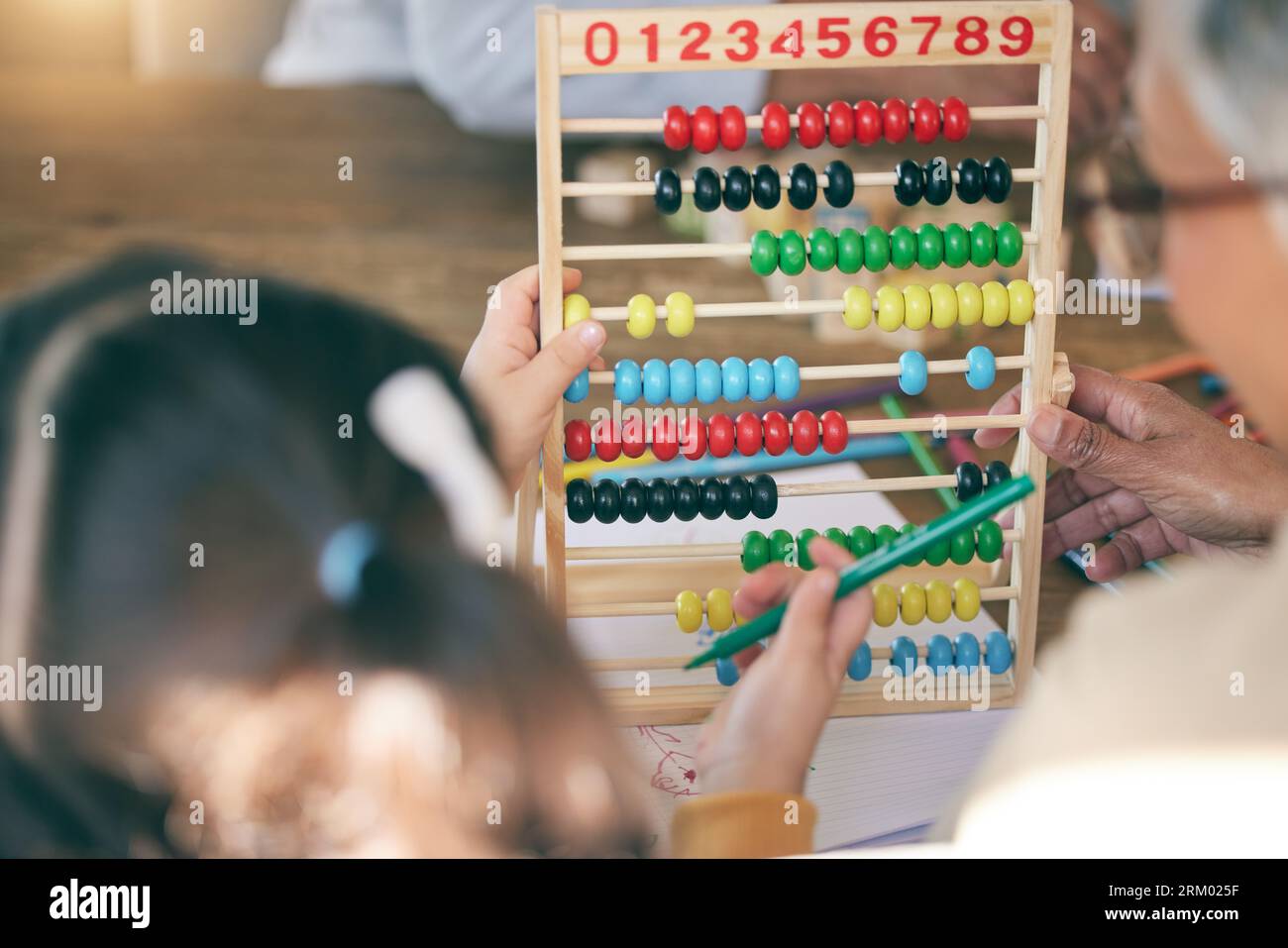 Boy helping girl math hi-res stock photography and images - Alamy