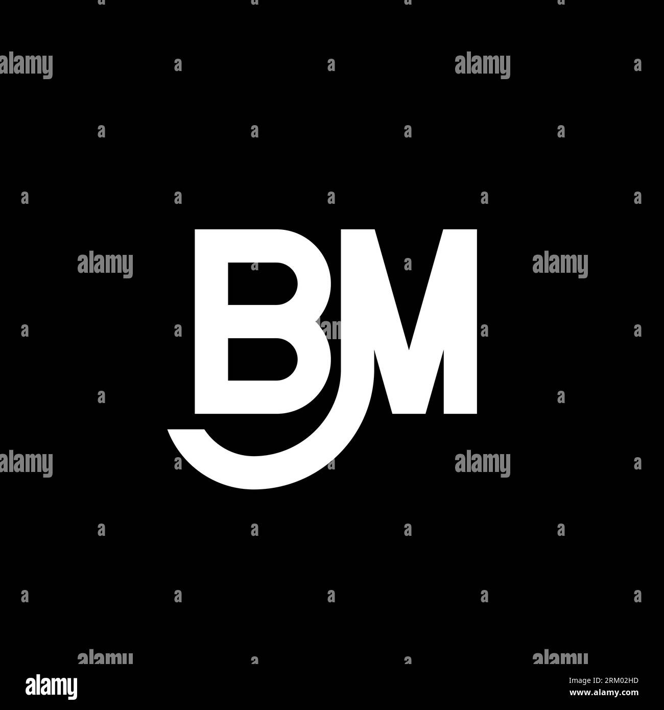 M and b initials Stock Vector Images - Alamy