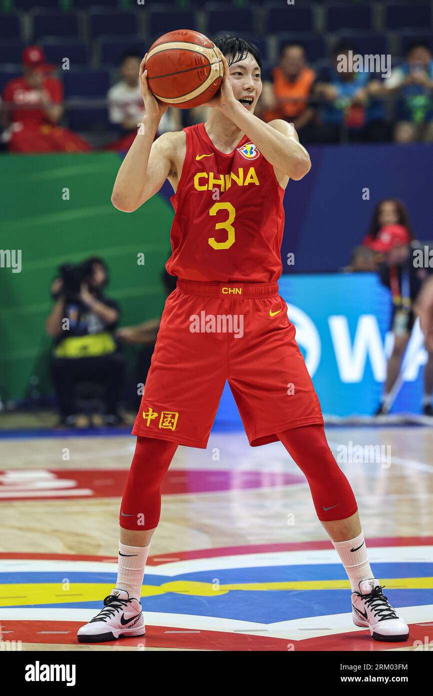 Manila, Philippines. 26th Aug, 2023. Hu Mingxuan of China competes ...
