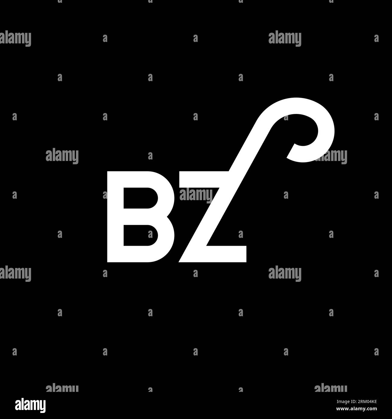 Bz letter logo hi-res stock photography and images - Alamy