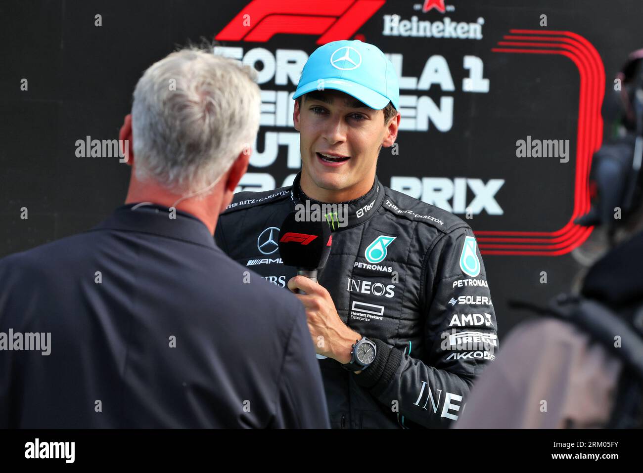 Channel 4 f1 commentator george russell hi-res stock photography and ...