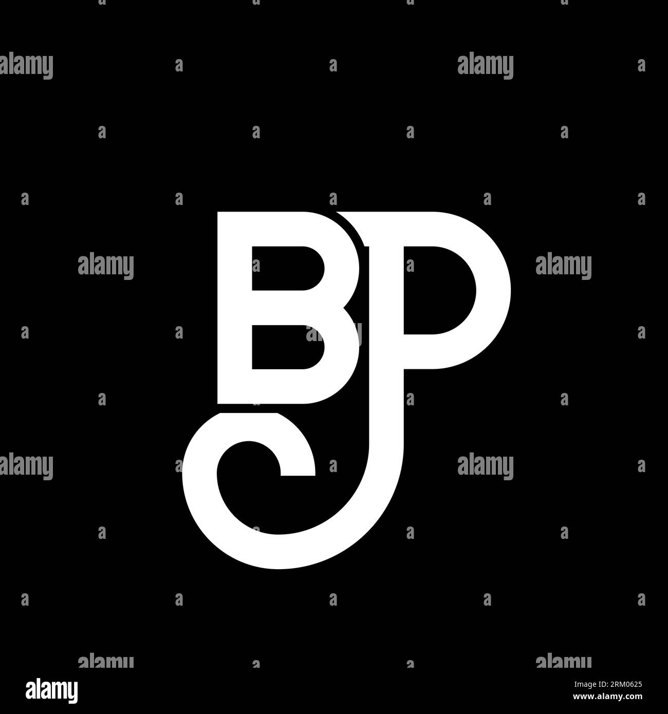 Bp letter Stock Vector Images - Alamy