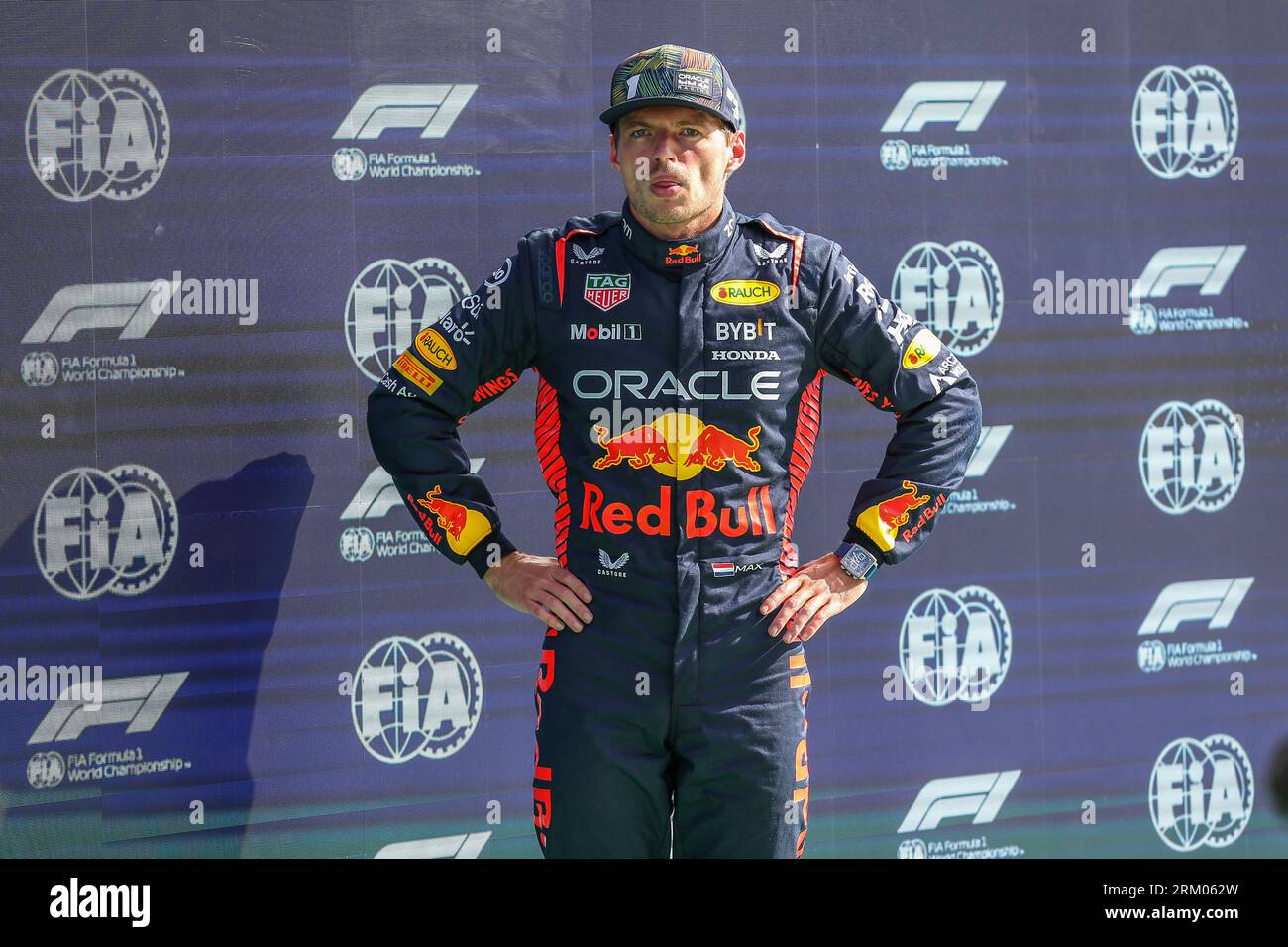 Max Verstappen 1 (NED), HONDA Red Bull Racing RB19 pole position during the FORMULA 1 HEINEKEN ...