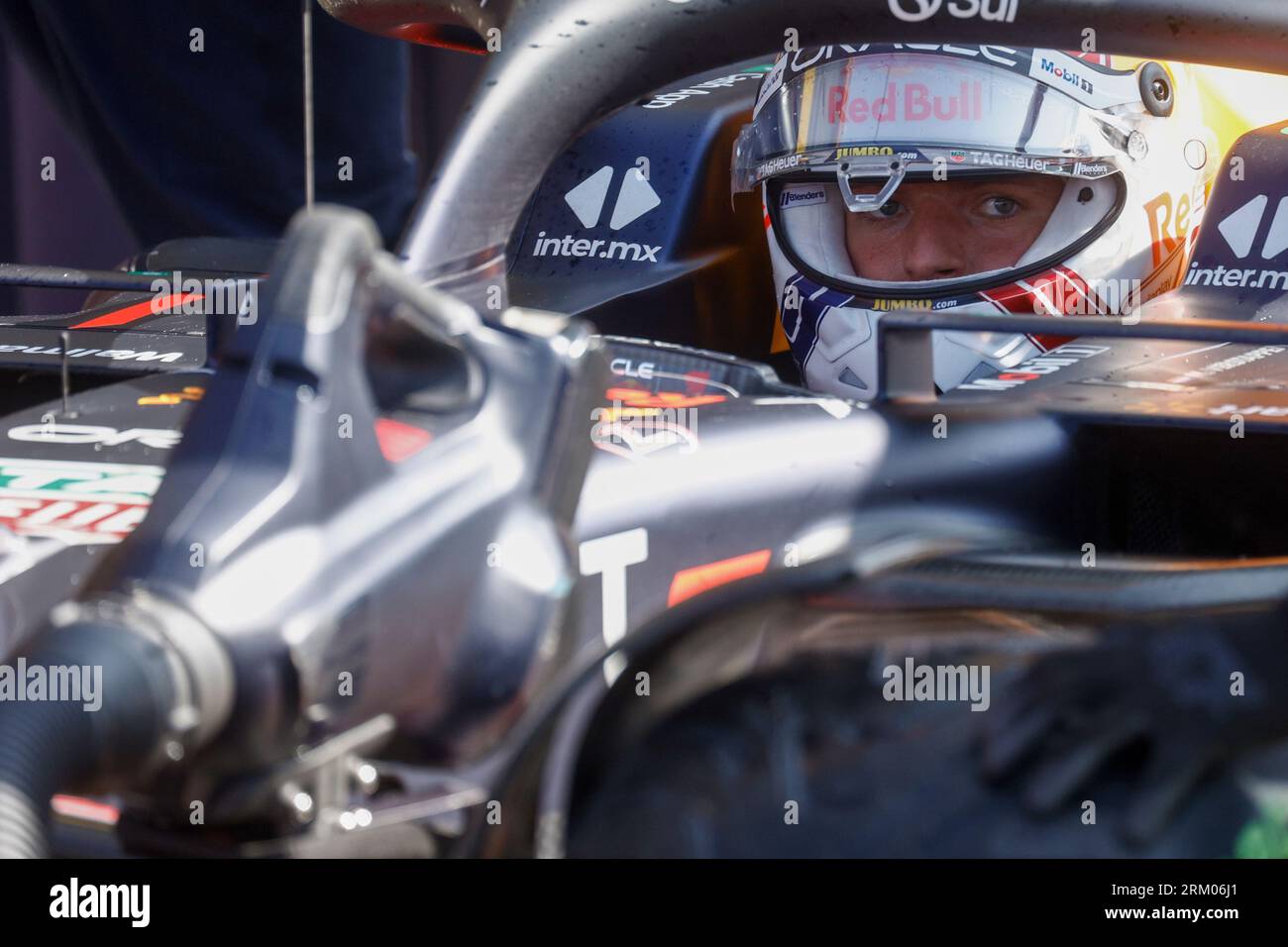 Dutch Formula One driver Max Verstappen of Red Bull Racing during the ...