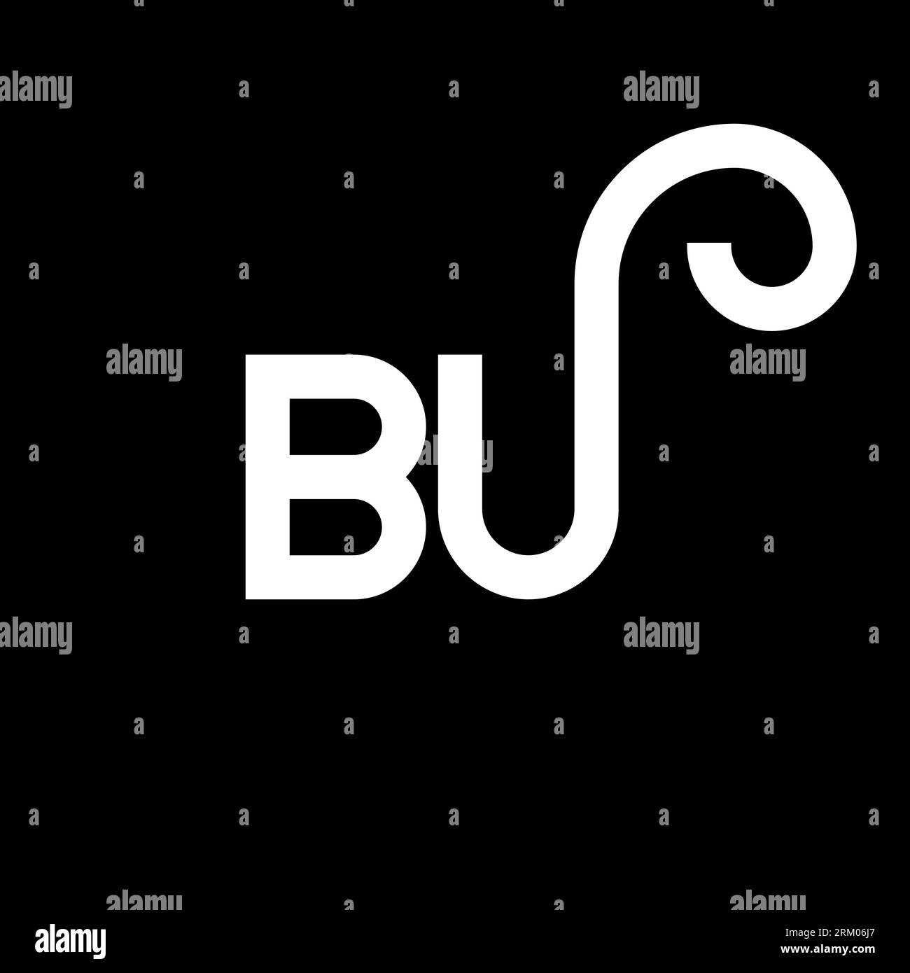 Bu letter Stock Vector Images - Alamy