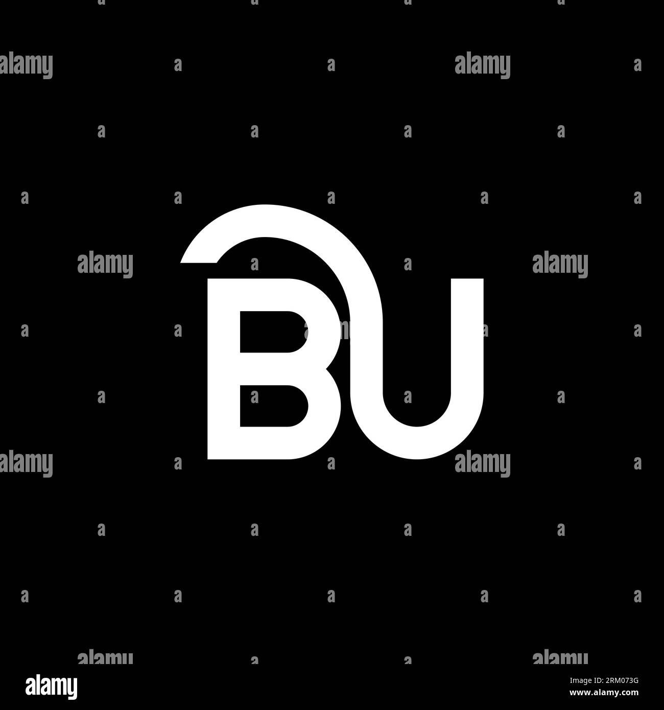 Bu clean logo Stock Vector Images - Alamy