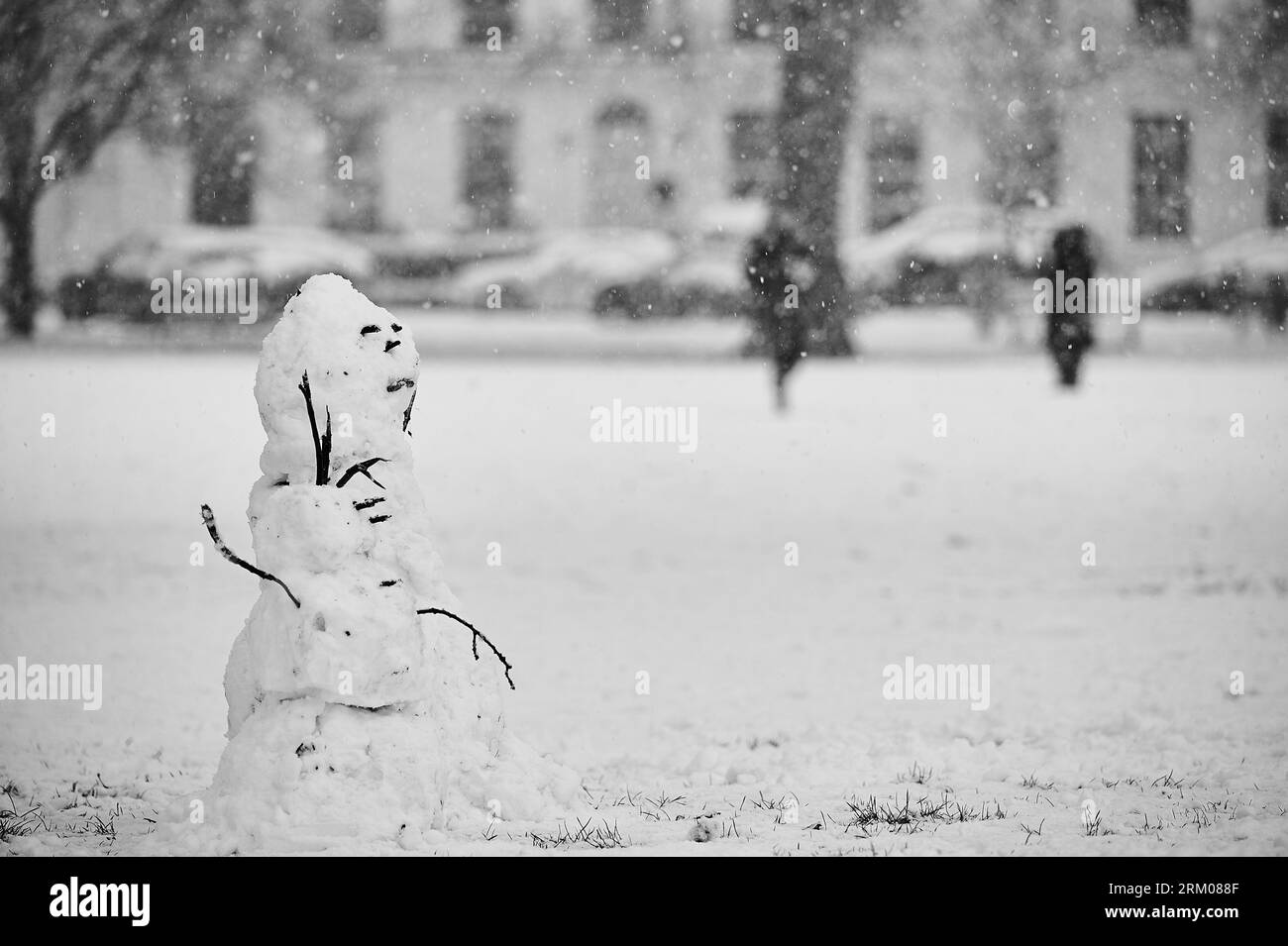 Snow in Cheltenham Stock Photo - Alamy