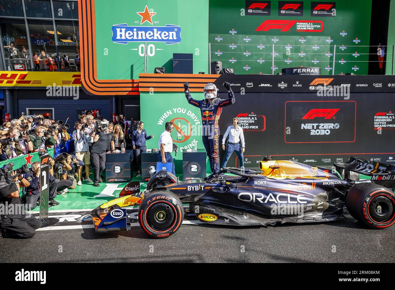 VERSTAPPEN Max (ned), Red Bull Racing RB19, portrait during the 2023 ...